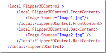 3D Flipper Control – Using Silverlight 3.0 Plane Projection